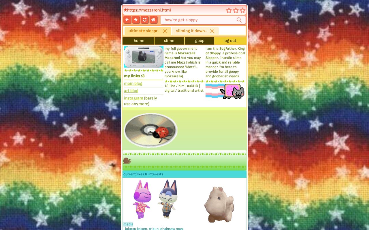 slopping wet creature